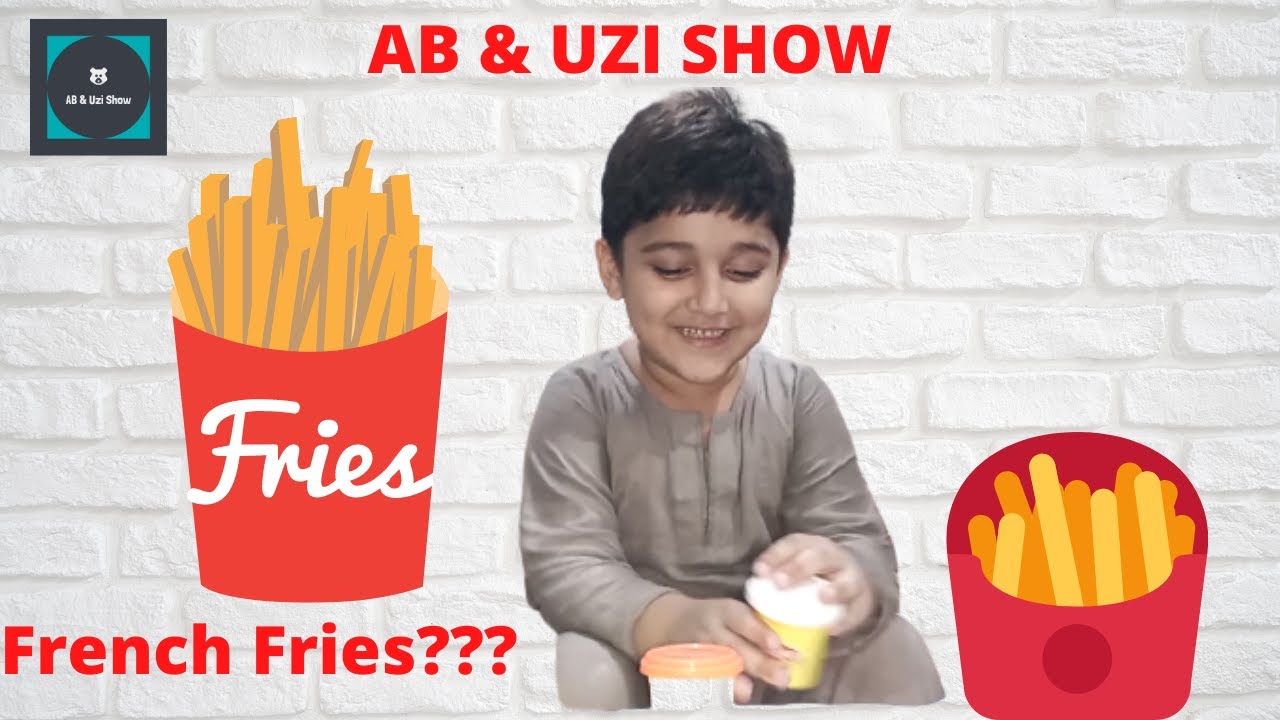 Making French Fries | Making Clay Thing at Home | Ab & Uzi Show - YouTube