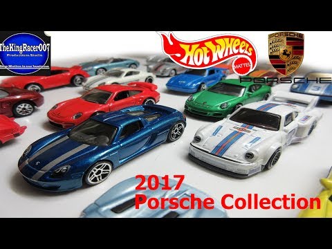 Hot Wheels Porsche Collection (2017 update) - YouTube