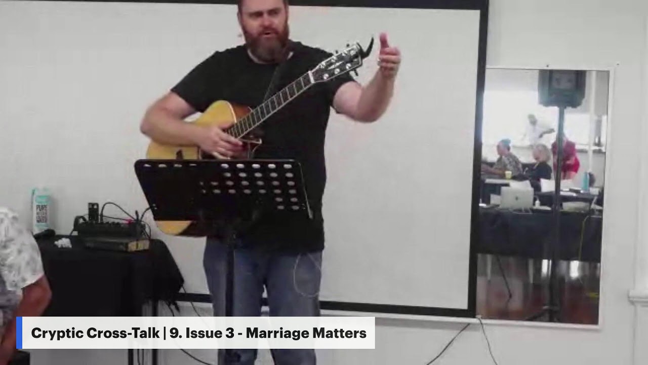 Cryptic Cross-Talk | 9. Issue 3 - Marriage Matters - YouTube