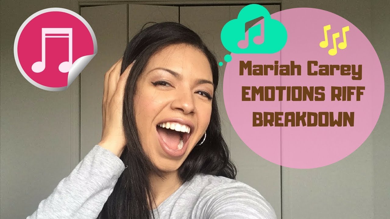 Emotions Mariah Carey Riffs and Runs Breakdown - YouTube