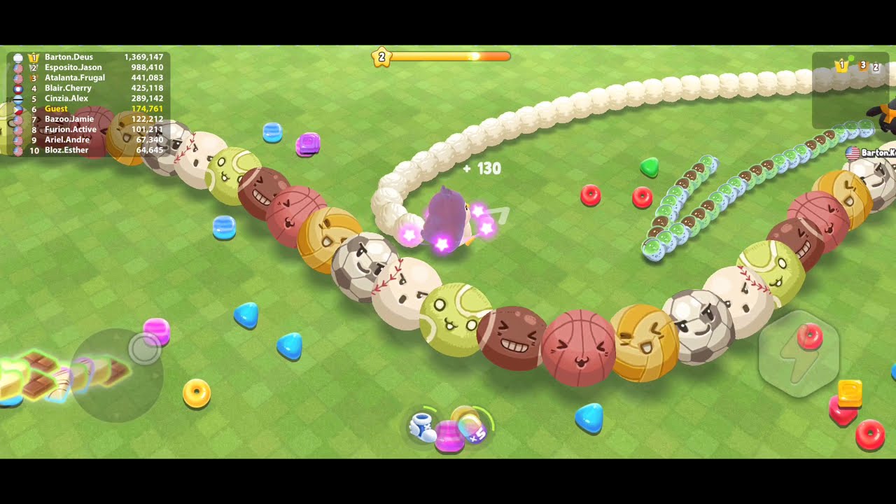 Lucu Banget Bermain Sweet Crosing: Snake.io - YouTube