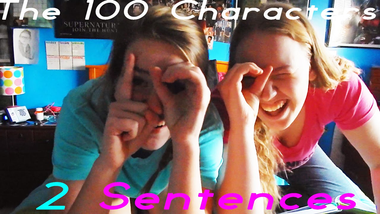 The 100 Characters in 2 Sentences - YouTube