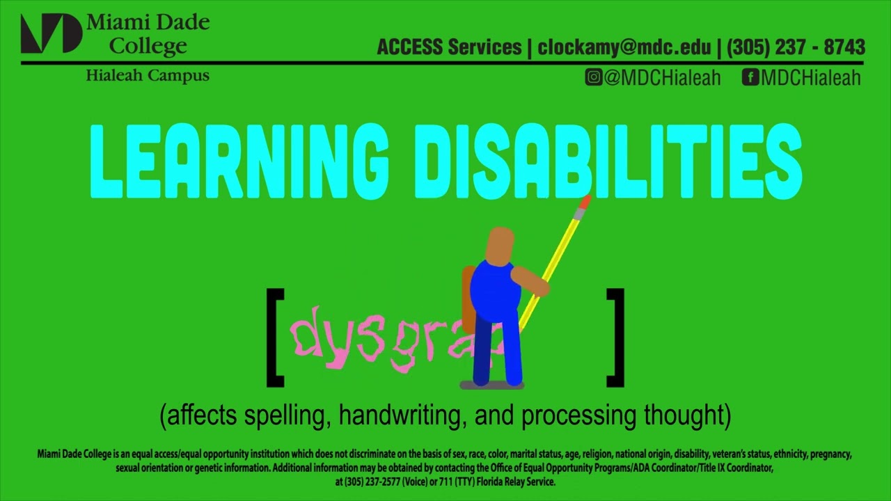 Learning disabilities dysgraphia day 3 - YouTube