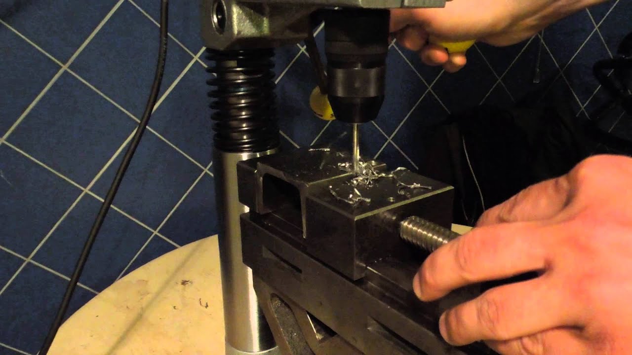Drill stand upgrade and FEIN BOP 13-2 test - YouTube
