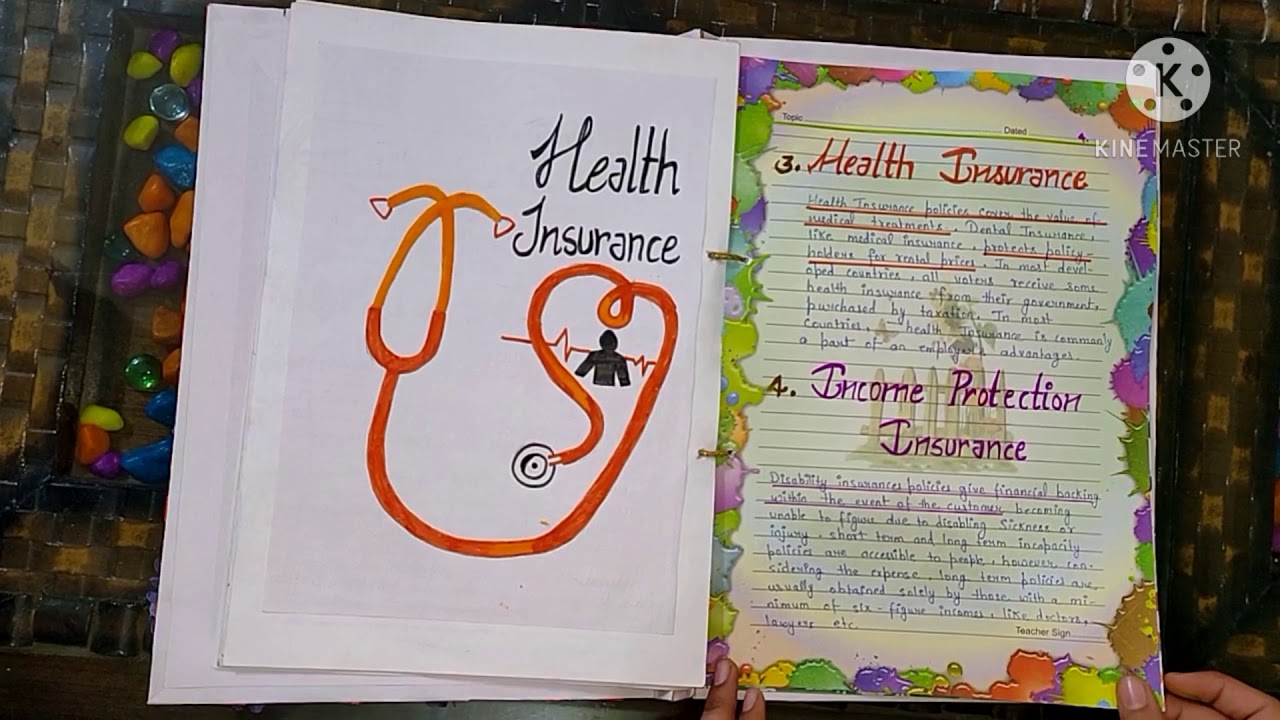 class 11th bussiness studies project on INSURANCE - YouTube