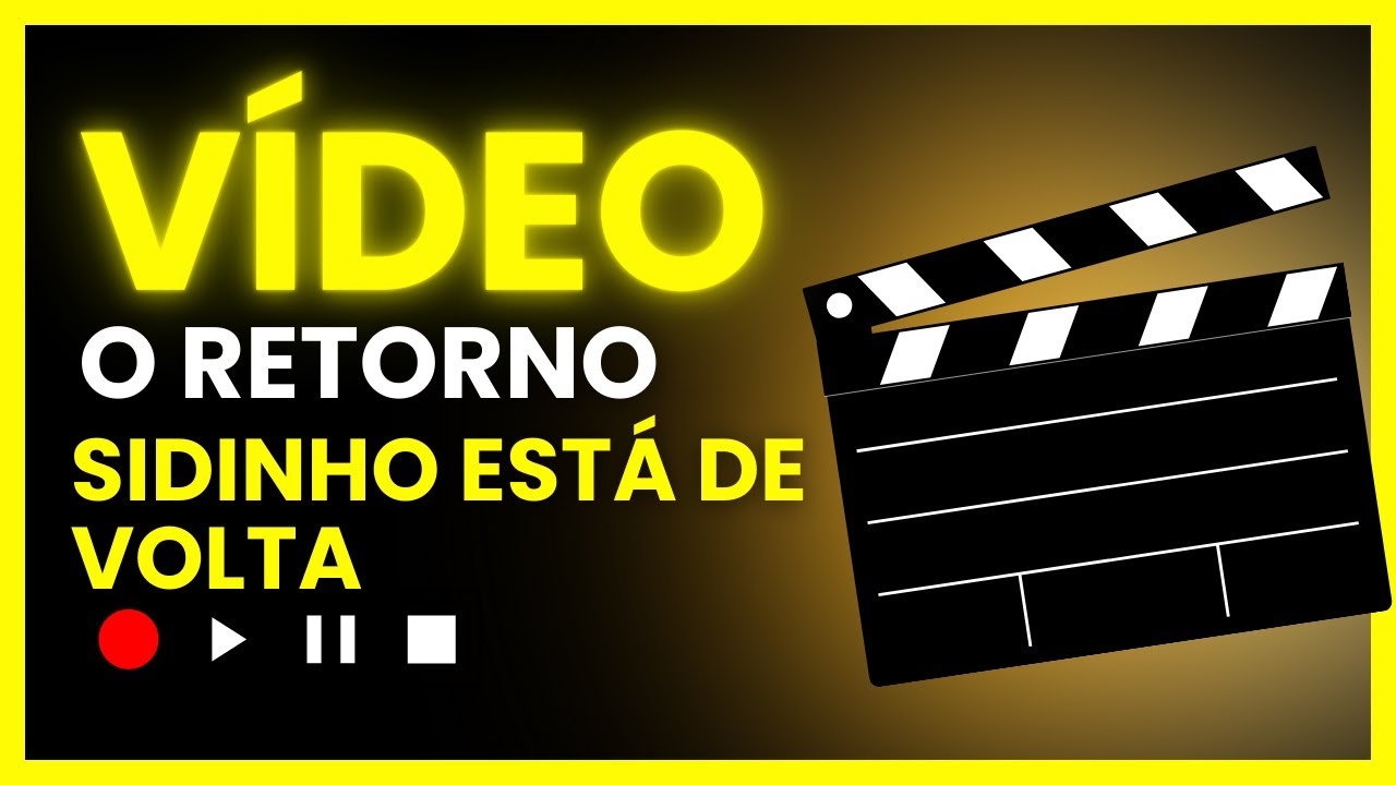 Retorno do canal !!! Sidinho está de volta XD - YouTube