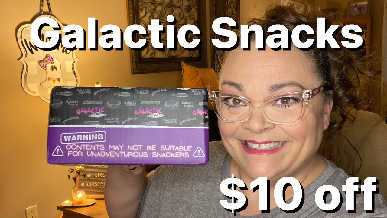 Galactic Snacks + $10 off - YouTube