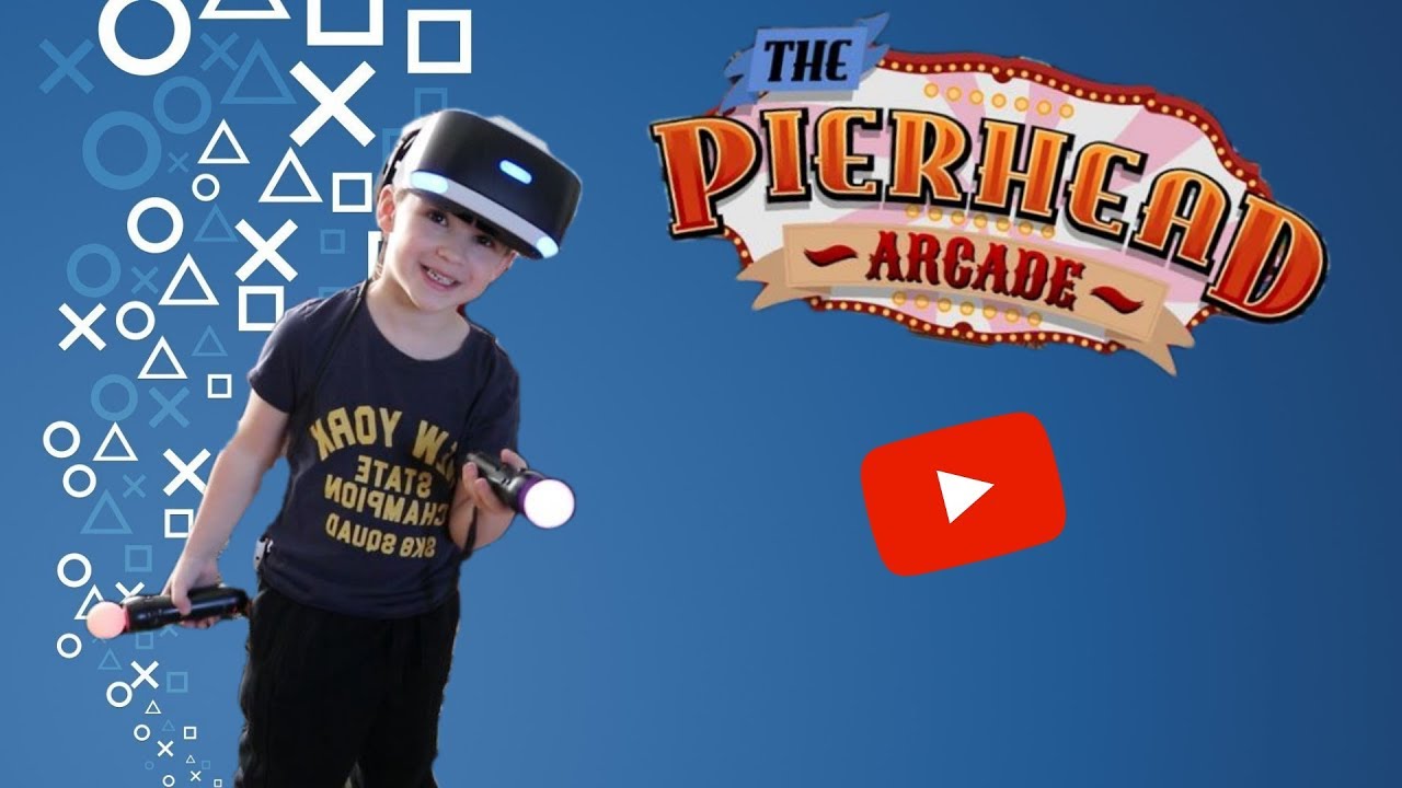 PSVR Pierhead Arcade!! - YouTube