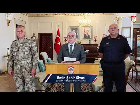 Sivas Valisi Yılmaz Şimşek, İlin Son Üç Ayına Ait Verileri Paylaştı