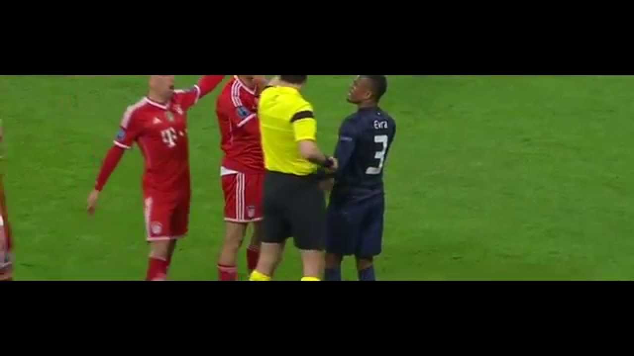 Franck Ribéry vs Manchester United UCL (H) 13-14 HD 720p - YouTube