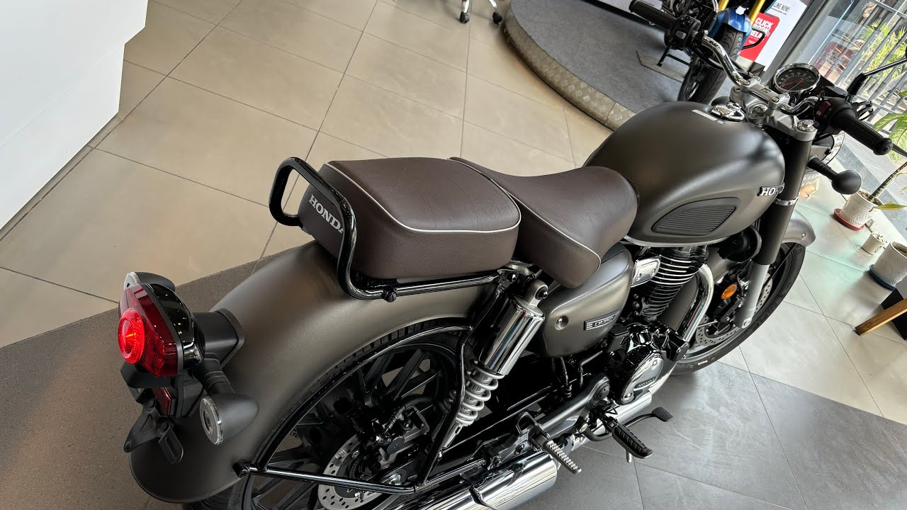 All New Honda CB 350 Gun Metal Grey OBD-2 Detailed Review | On Road ...