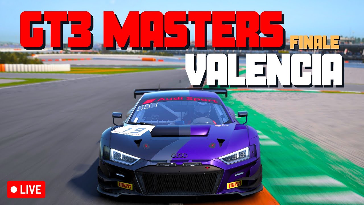 GT3 Masters | 50 min Sprint Race | Final Race at Valencia - YouTube