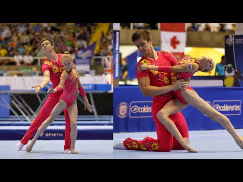 The World Games 2013 Acrobatic Mixed Pair Champions - Dynamic