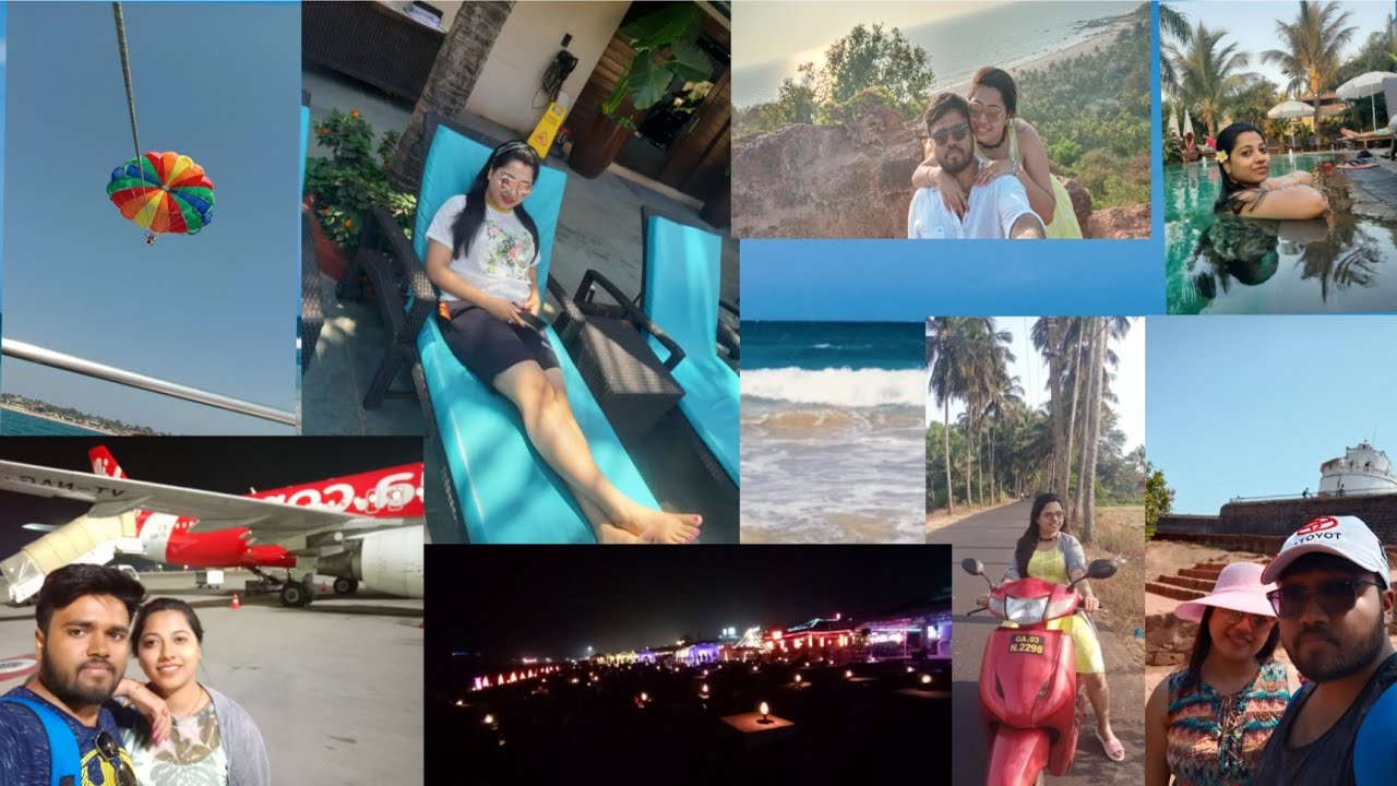 Our North Goa Tour/Goa Places To Visit/Water Activities - YouTube