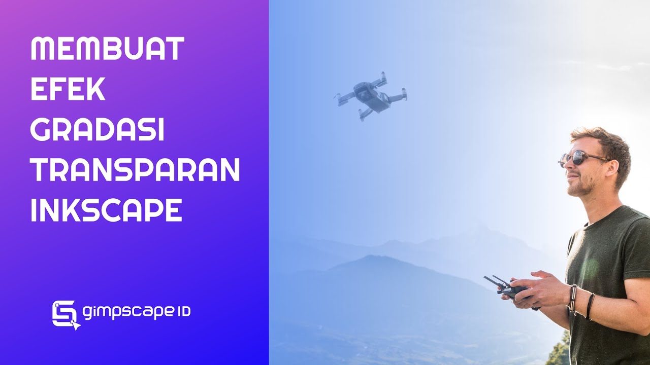 Tutorial - Membuat Efek Gradasi Transparan di Inkscape - YouTube