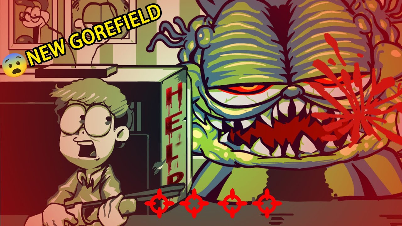 FNF The Great Punishment but new Gorefield Menu Vs Jon - Gorefield V2 ...