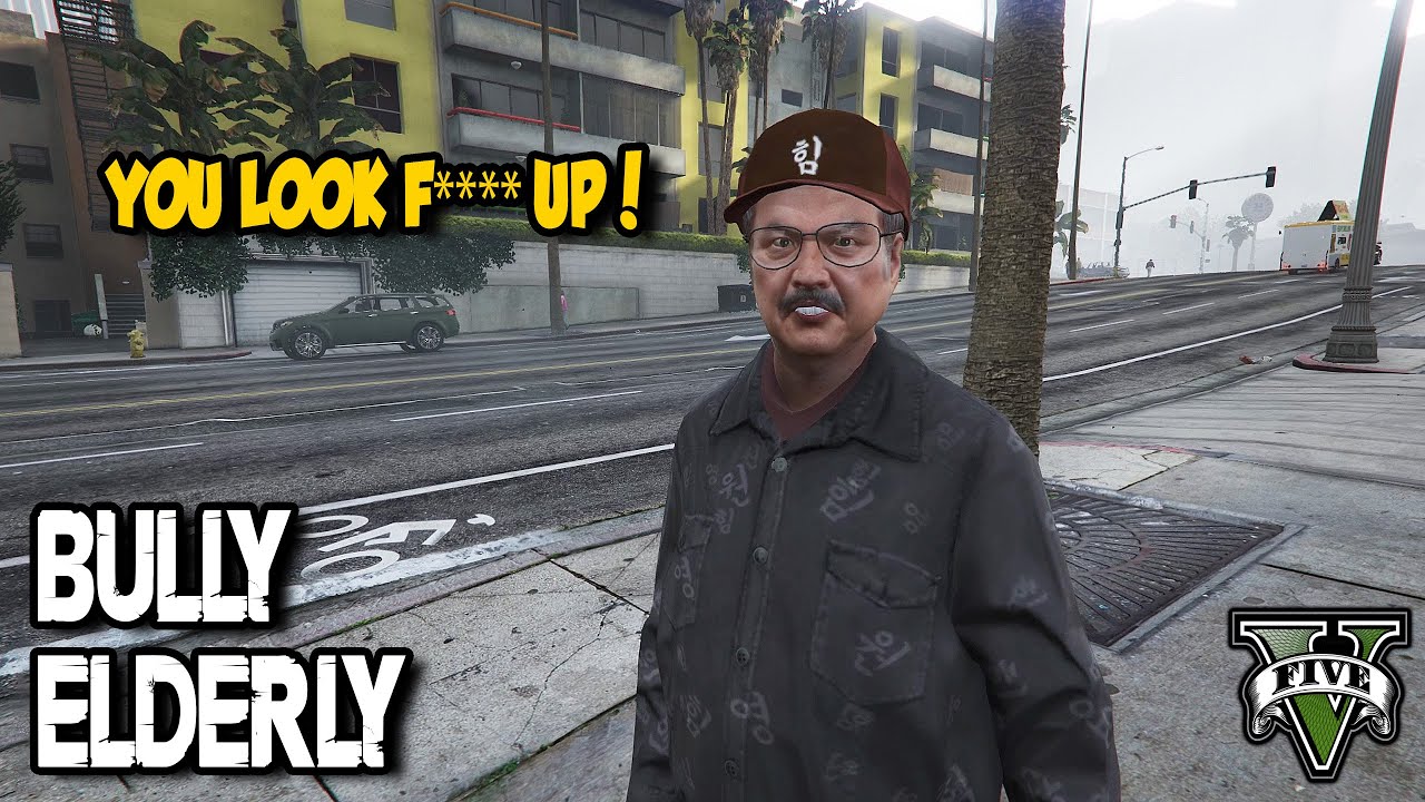Trevor Bully Elderly - GTA V - YouTube