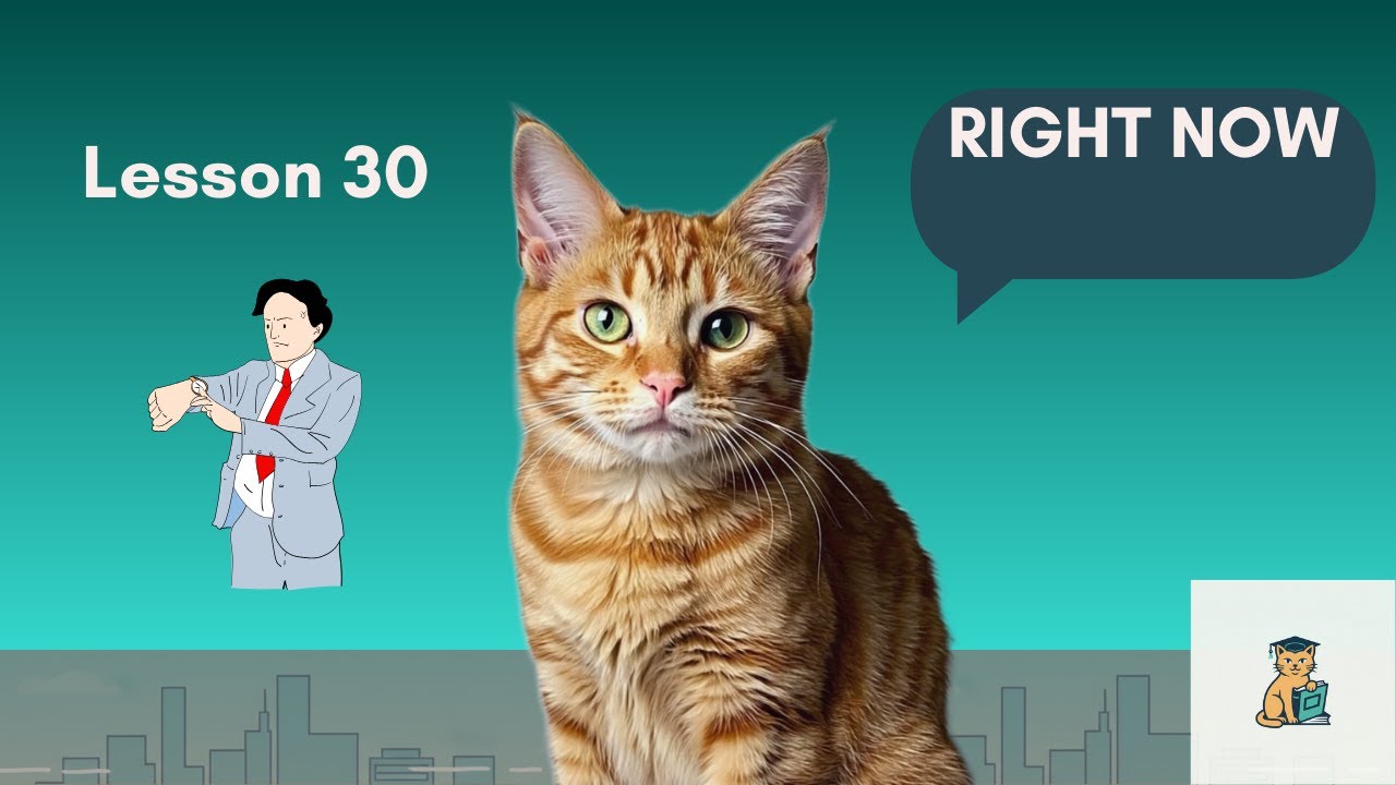 Present Continuous Tense English - Right Now Actions | Learn English ...