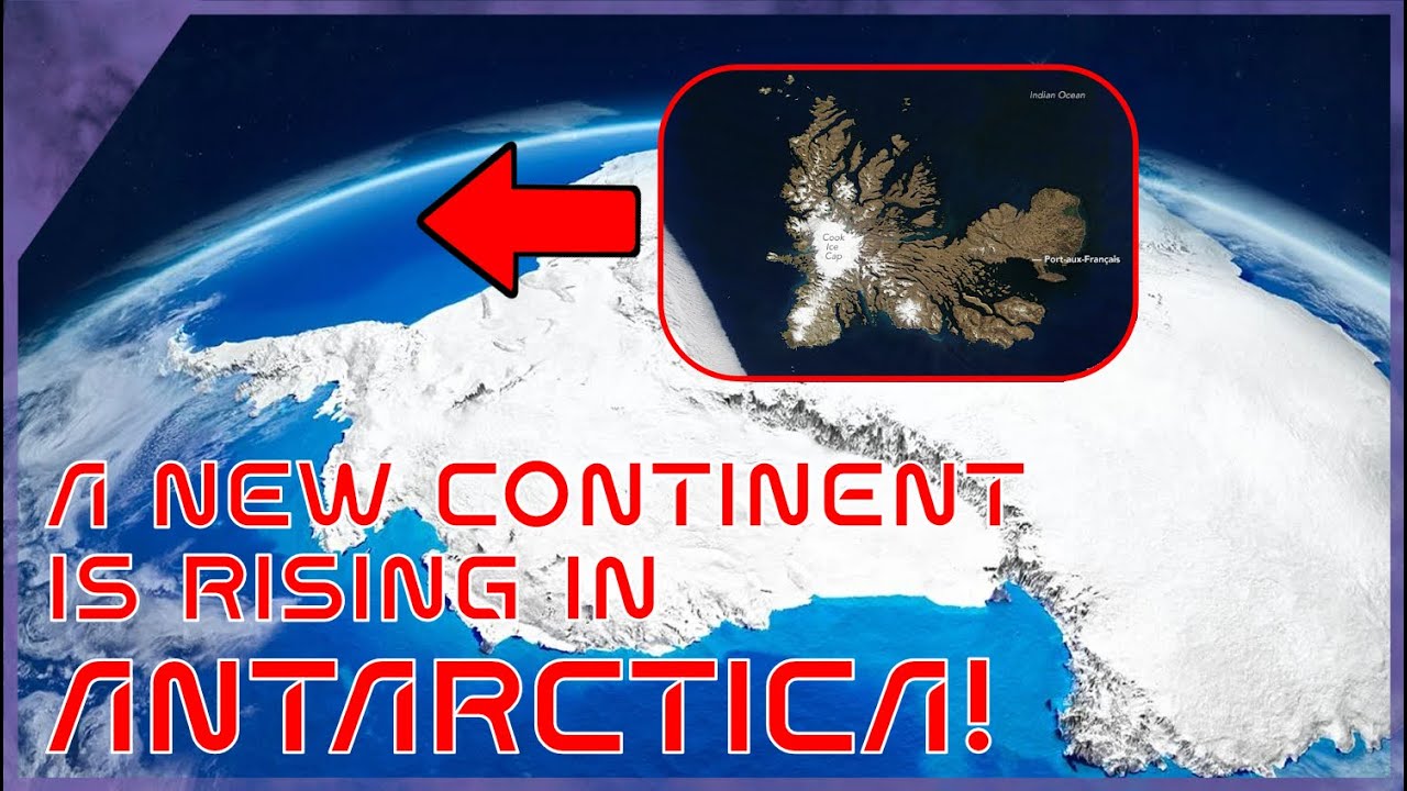 We can watch a NEW CONTINENT rising in Antarctica! Antarcica series ...