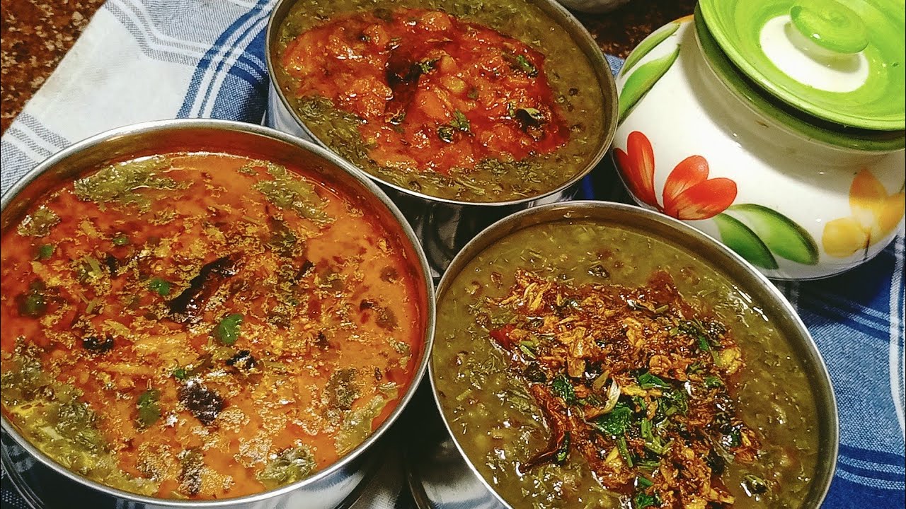 3 अलग-अलग तड़का फ्राई बथुआ दाल बनाने का आसान तरीका यूपी बिहार की फेमस ...