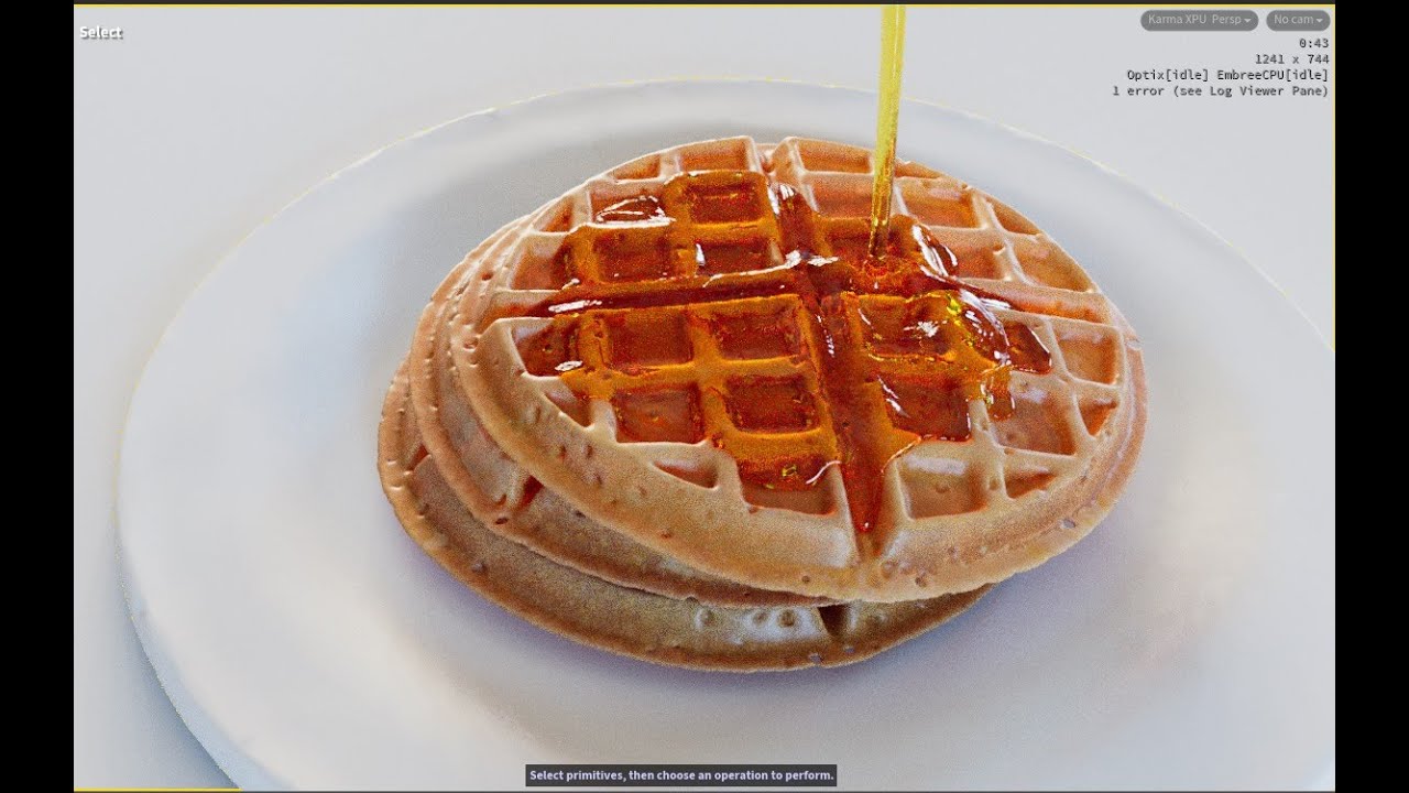 Simulacion Flip Fluid Waffle Tutorial- Houdini Fx Parte 4 - YouTube