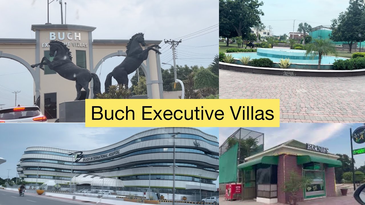 Buch Executive Villas Multan Colony Vist | Multan City Visit - YouTube