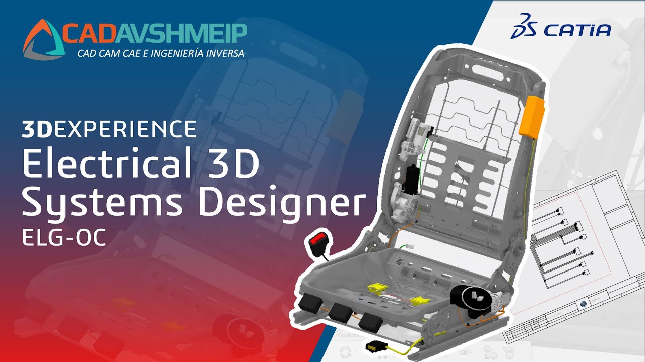 3DEXPERIENCE CATIA Electrical 3D System Designer Role ELG-OC - YouTube