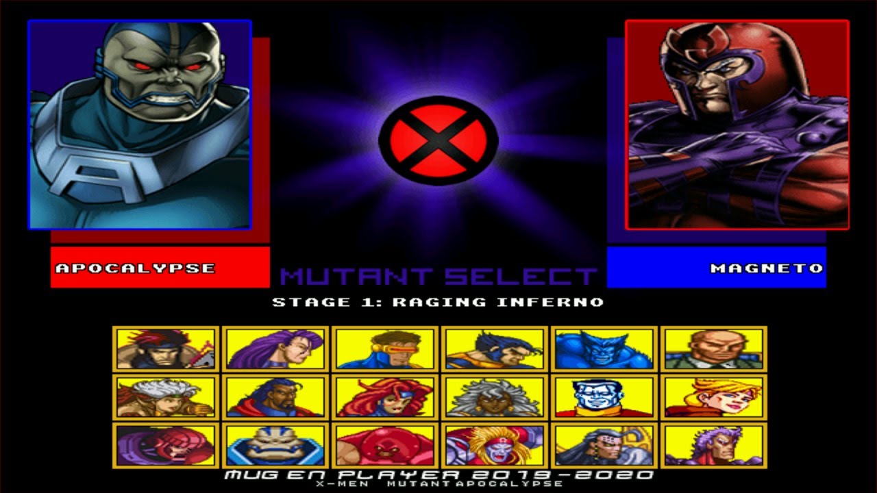 X Men Mutant Apocalypse Final Mugen 🎮【+ Download】 - YouTube