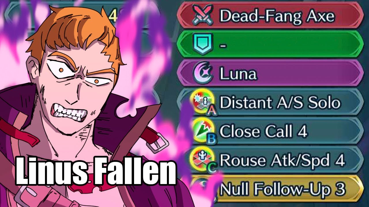 Ultimate Linus Fallen +10 Montage [Fire Emblem Heroes] - YouTube