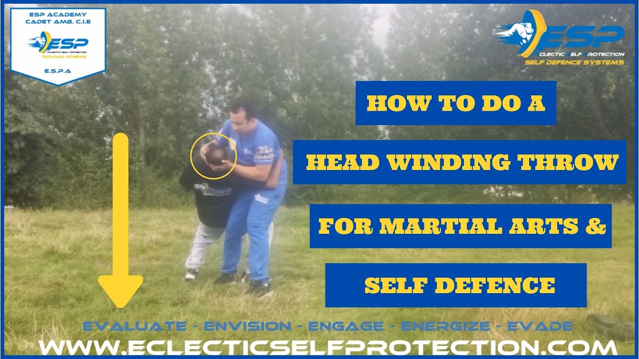 How To Do A Head Winding Throw For Martial Arts & Self Defence - YouTube