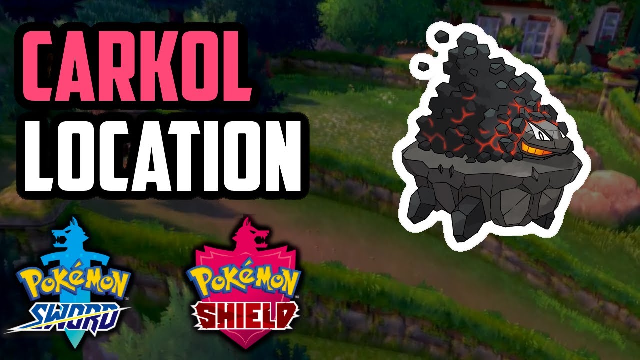 How to Catch Carkol - Pokemon Sword & Shield - YouTube