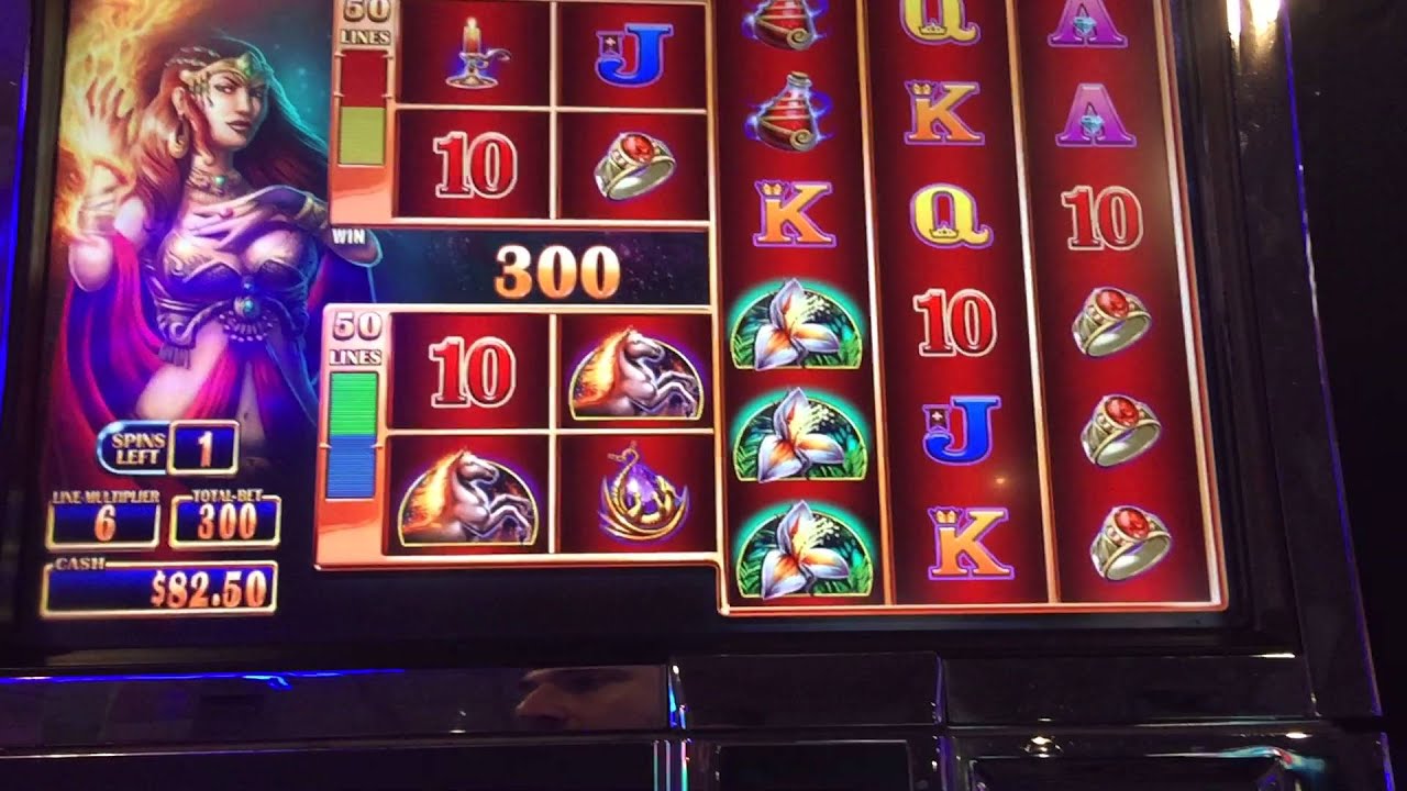 Fire Queen Slot Machine Bonus - YouTube