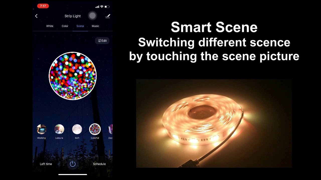 How to operate the WIFI smart strip light with Smart Life App SSLUCE ...