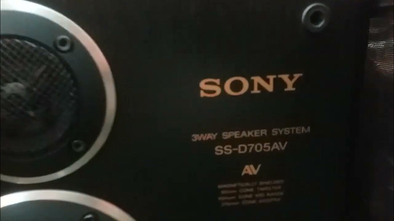 SONY MODEL NO.LBT-D705 HI POWER AMPLIFIER MADE in Japan 01726140143 ...