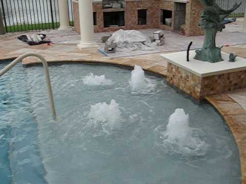 Crazy Bubbler in Pool - YouTube