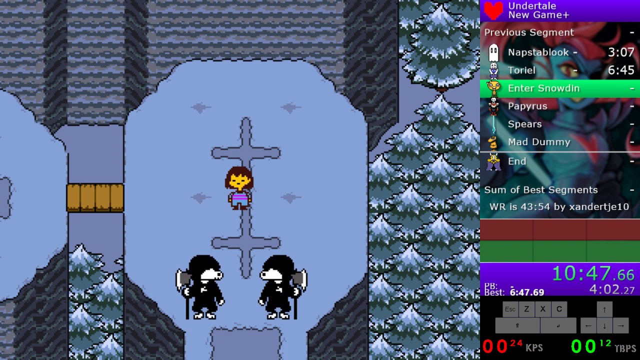 Undertale Speedrun [New Game+ - Neutral] in 49:29 - YouTube
