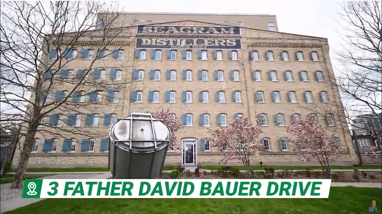 NEW LISTING: 3 FATHER DAVID BAUER Drive Unit# 308 Waterloo, ON N2L6M1 ...