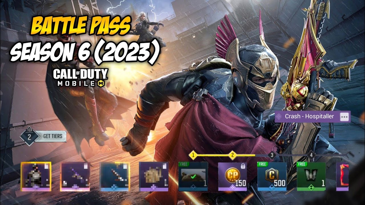 Season 6 (2023) confirmed battle pass + lucky draw & BP Ground Forces codm S6 | CODM indonesia ...