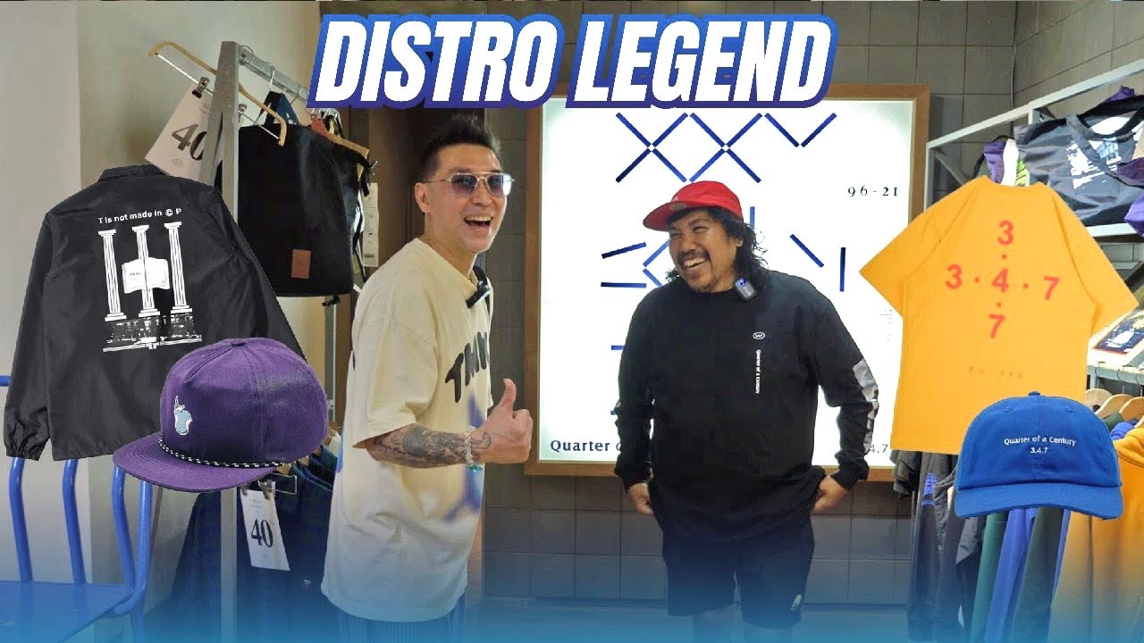 25 Tahun Bertahan Distro Legend UNKL347 Salut sama Bang Dendy Darman ...