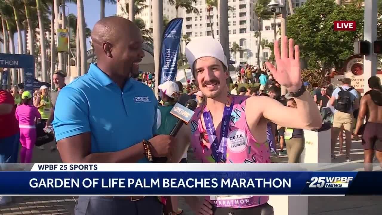 Simon Boudreau wins Garden of Life Palm Beaches full marathon - YouTube