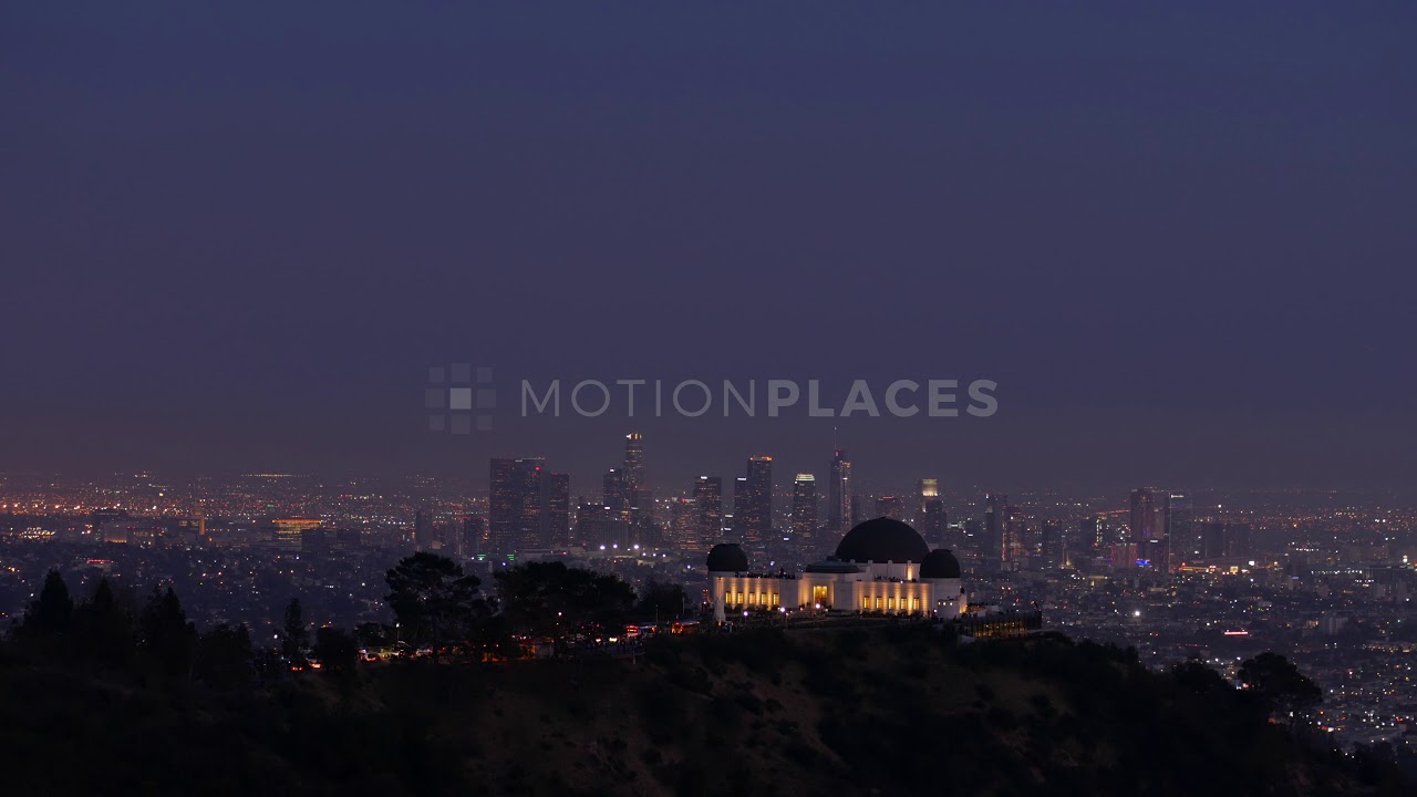 Griffith Observatory Night Free Stock Footage - YouTube