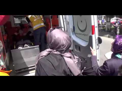 Hamile kadına otomobil çarptı