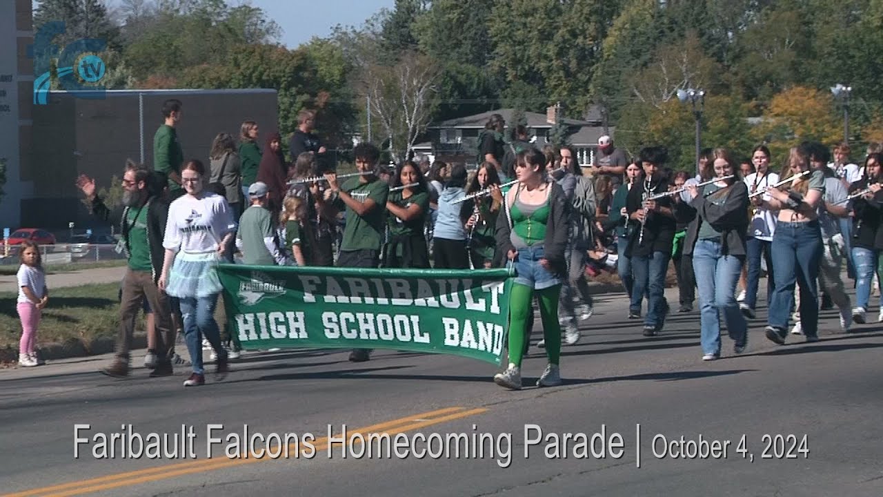 Faribault Falcons Homecoming Parade - October 4, 2024 - YouTube