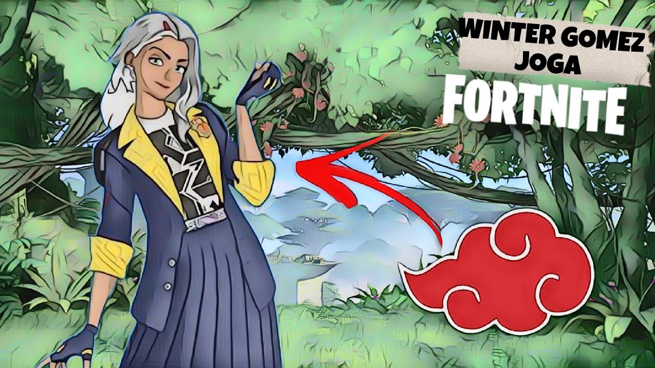 Fortnite JOGUEI COM A SKIN SECRETA DA AKATSUKI EXPLORADORA ESTUDIOSA ...