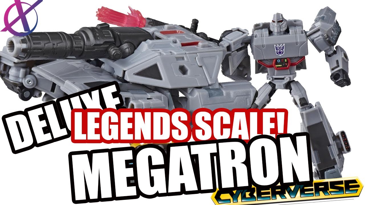 Cyberverse Deluxe Megatron IS A LEGENDS SCALE FIGURE IN DISGUISE - YouTube