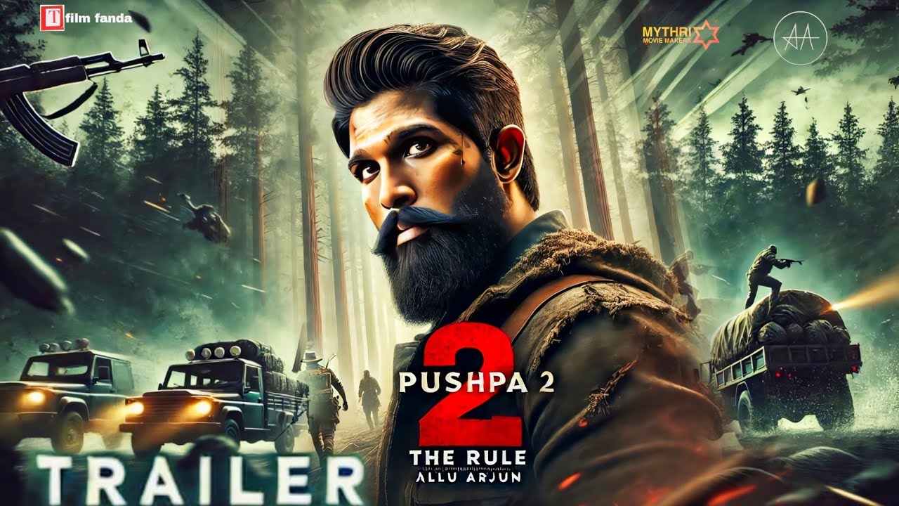 | PUSHPA 2 THE RULE | Trailer 🔥| Allu Arjun, Rasmika mandanna, sukumar ...