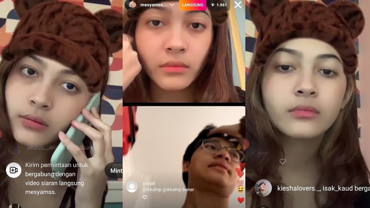 LIVE INSTAGRAM MESYA TERBARU - YouTube