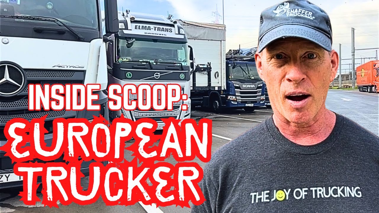 Interview: Life of a European Truck Driver! What We Learned! - YouTube