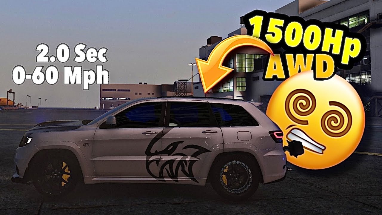 1500Hp Jeep Trackhawk 0-60MPH IN 2.0 Seconds!!!! - YouTube