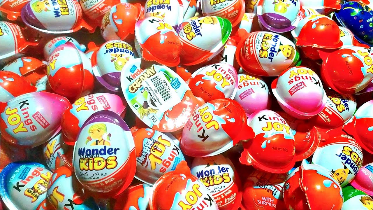 New!! Very Sweet Opening Kings Joy Surprise ASMR || Sweet Tiki Candy ...